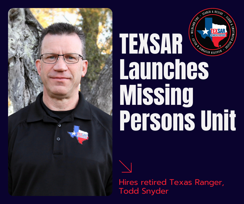 Missing Persons Unit - Texas Search and Rescue