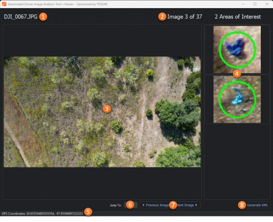 Automated Drone Image Analysis Tool - Texas Search and Rescue