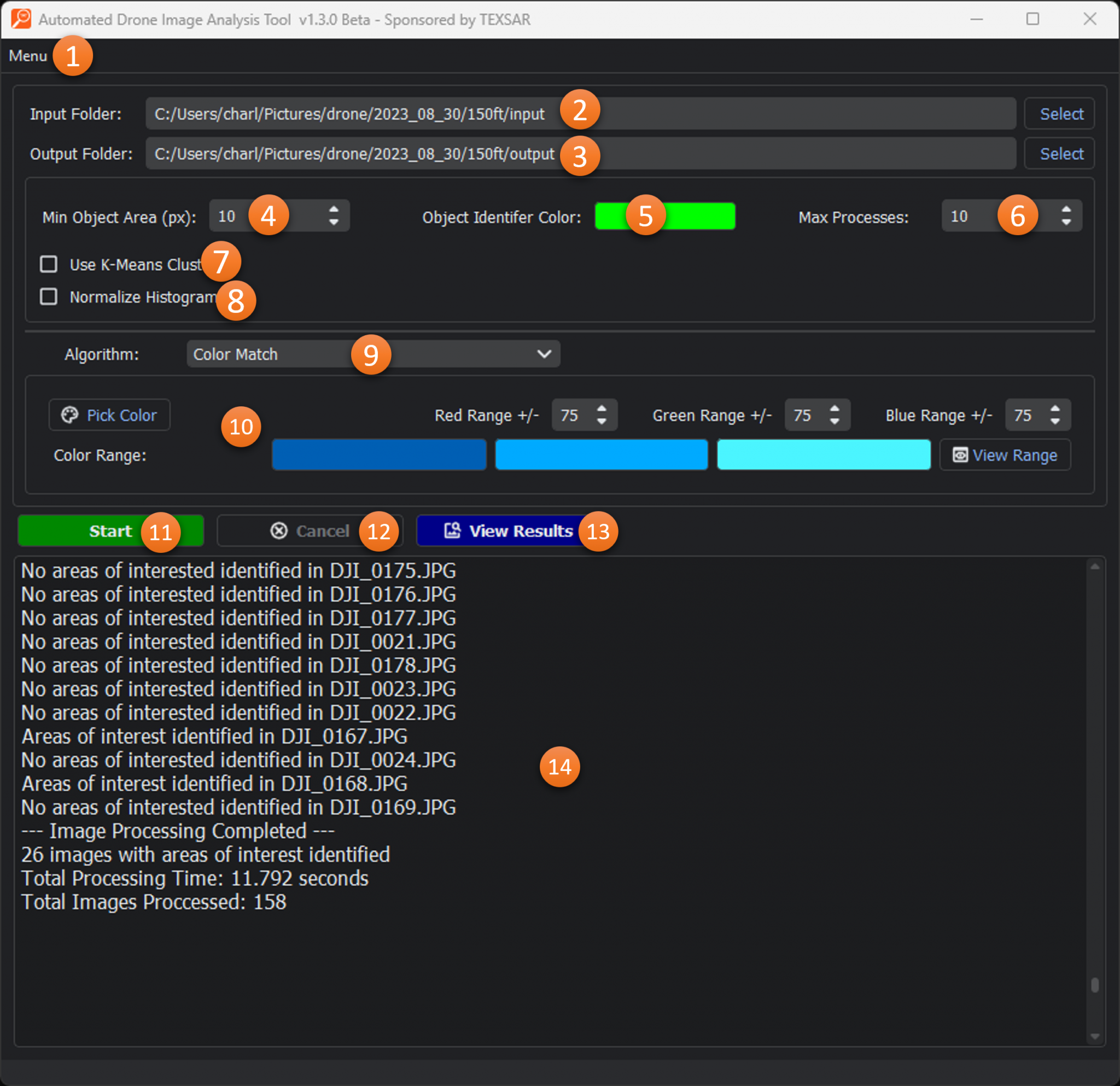 Automated Drone Image Analysis Tool - Texas Search and Rescue
